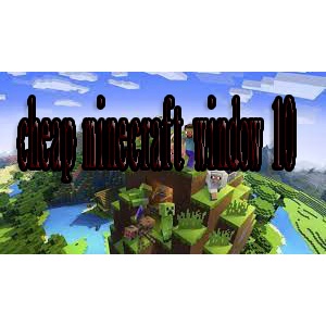 [cheapest]Minecraft window 10 edition | Shopee Malaysia