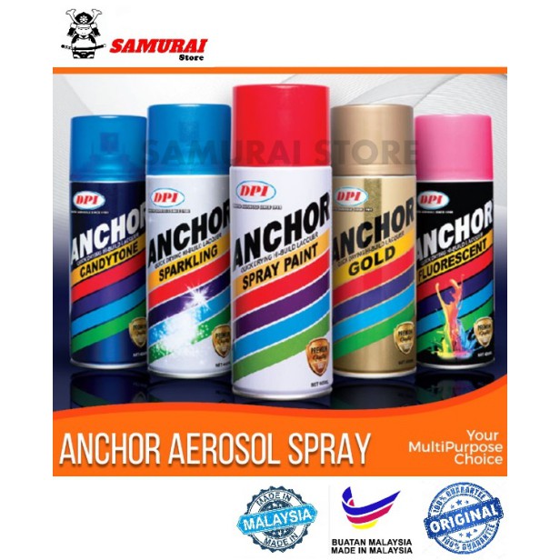 **100% Original** Anchor Spray Paints *Standard Colours* (SET A) 400ml ...