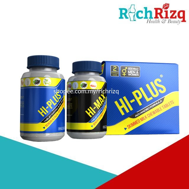 HiPLUS Height Booster Hi Plus | Supplement Tambah Ketinggian | Suplemen ...