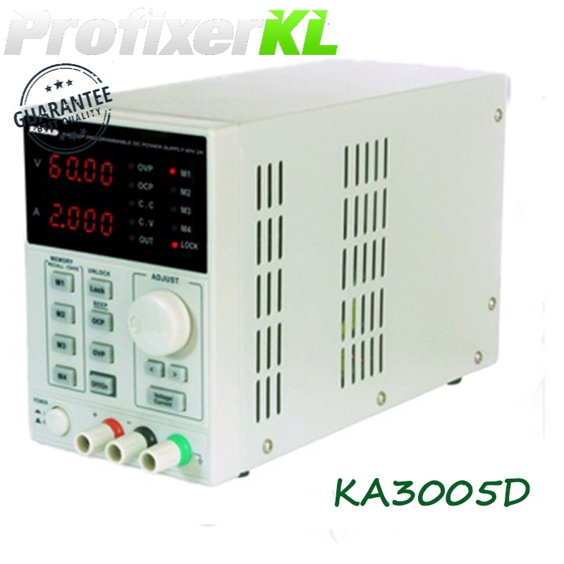 KORAD KA3005D Precision Adjustable 30V 5A DC Stabilized Voltage Power Supply HD | Shopee Malaysia