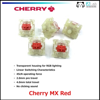 Cherry MX RGB 3 Pin Switch Blue Red Brown Authentic for Mechanical ...