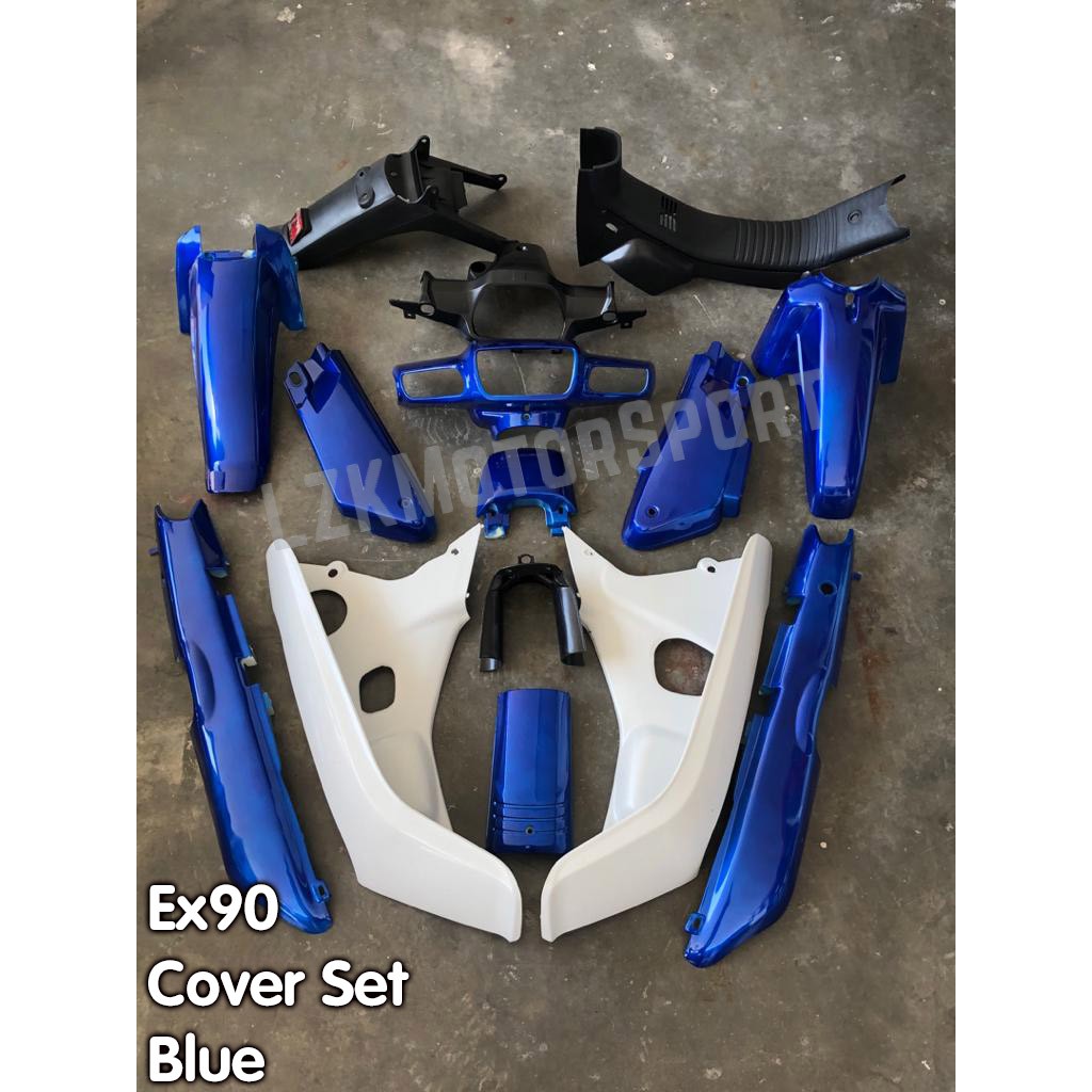 Cover set demak ex90 Old Version coverset Sky Blue Blue Red Black | Shopee Malaysia