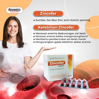 Zincofer Capsules 10x10's (100's) | Shopee Malaysia