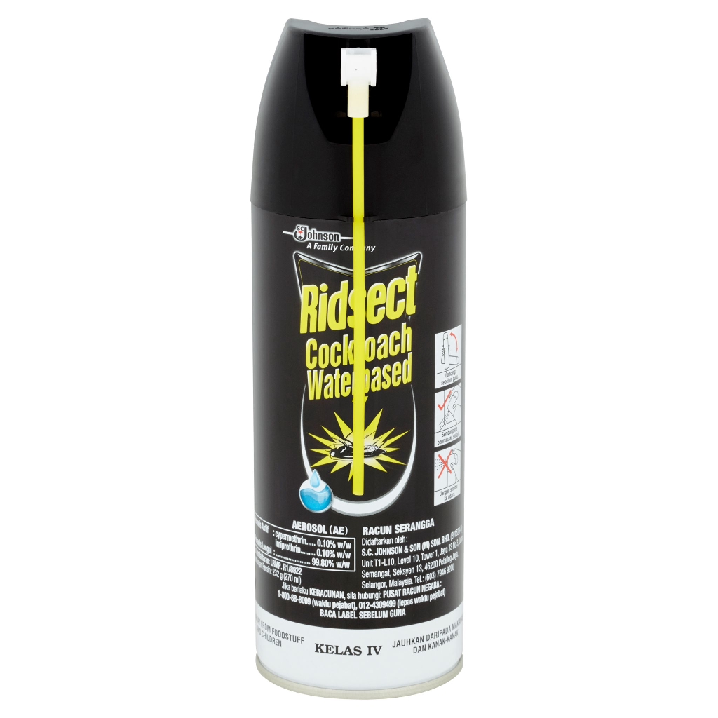 Ridsect Cockroach Waterbased Spray Aerosol 270ml
