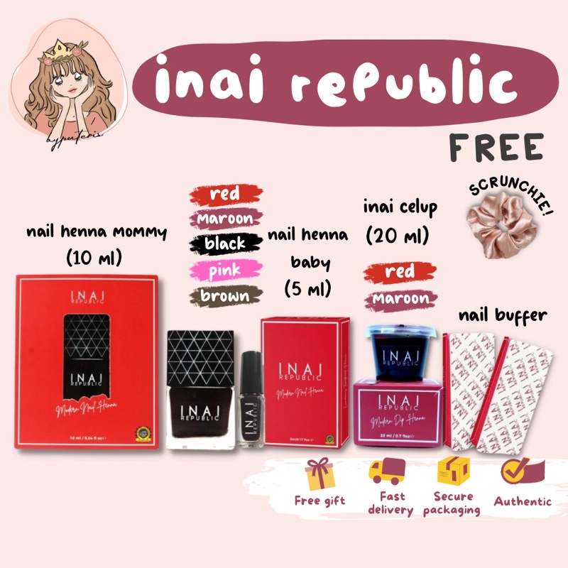 inai republic inai celup | Shopee Malaysia