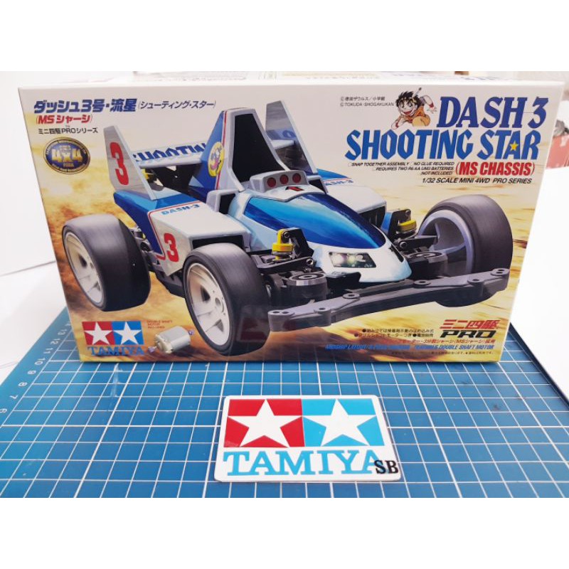 TAMIYA MINI 4WD DASH 3 SHOOTING STAR ( MS CHASSIS ) | Shopee Malaysia