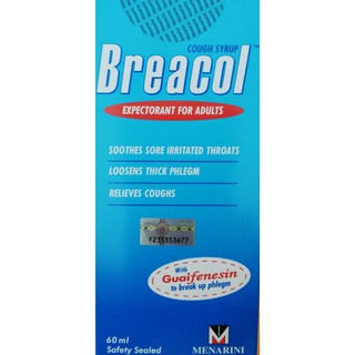 BREACOL COUGH SYRUP (ADULT) 60 ML/120ML | Shopee Malaysia