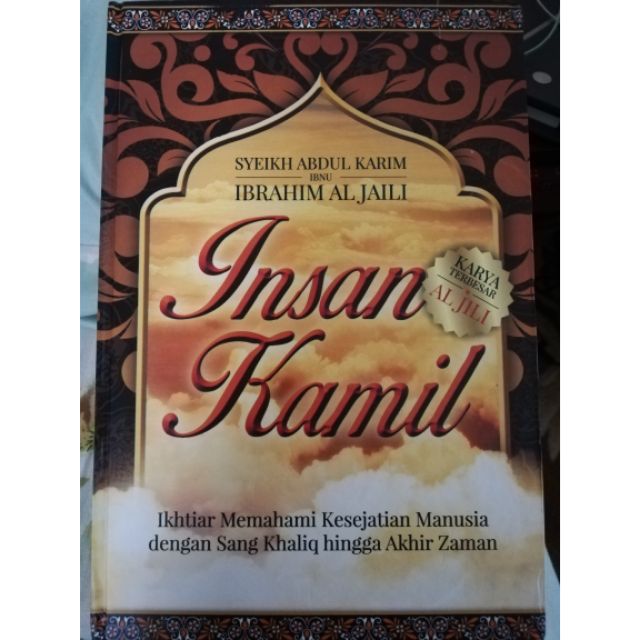 INSAN KAMIL, SYEIKH ABDUL KARIM AL-JILI | Shopee Malaysia