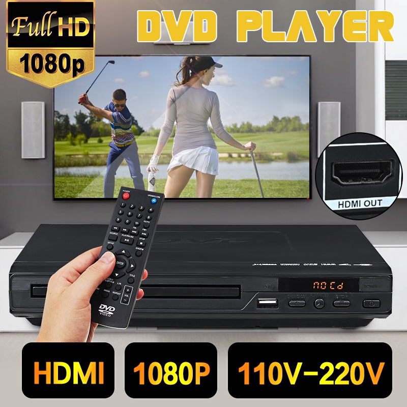 Multi System 1080P DVD Player Portable USB 2.0 3.0 DVD Player ...