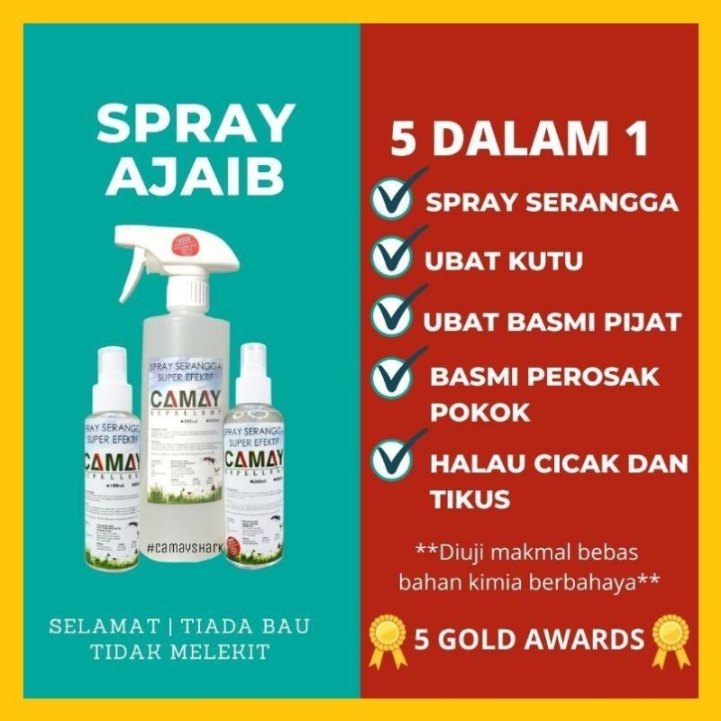 HOT ITEMS!! SPRAY SERANGGA SEMULAJADI PEMBASMI SERANGGA, SEMUT, LIPAS ...