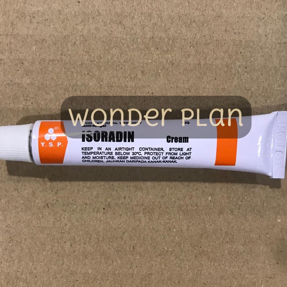 Anti fungal , Ubat sapu kurap panau - Isoradin cream 10g | BeeCost