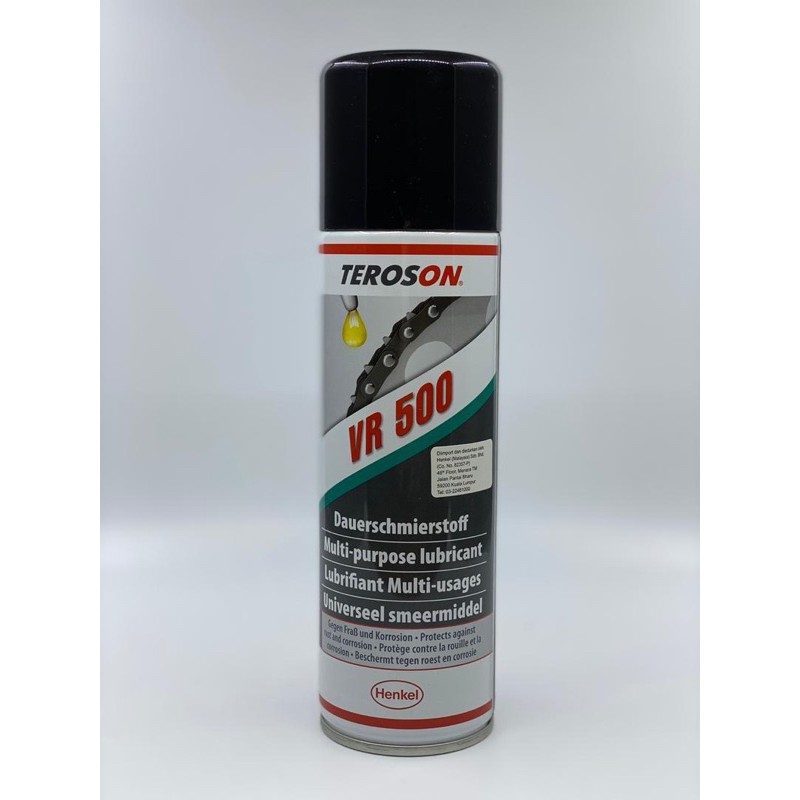 Teroson VR500 Plastilube Spray 300ml Spray Grease | Shopee Malaysia