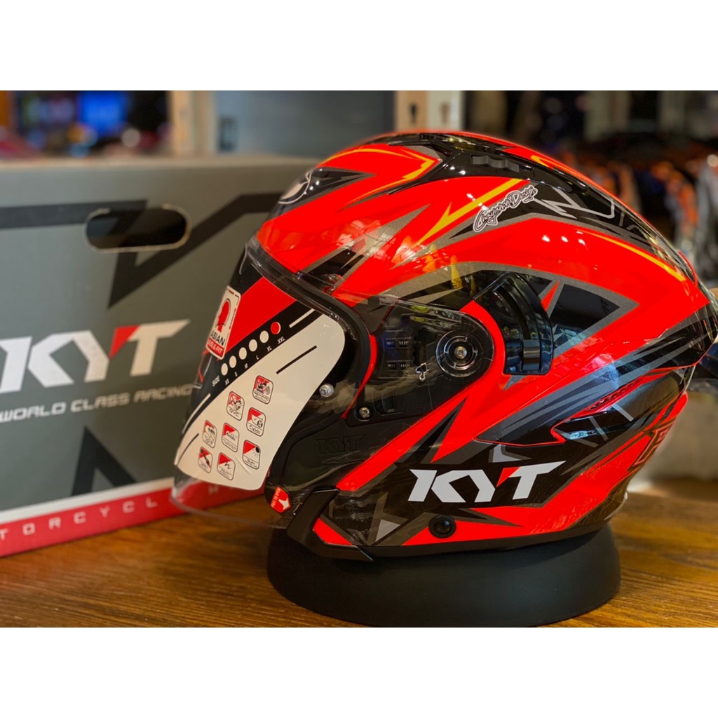 HELMET KYT NFJ PESCAO REPLICA 2022 | Shopee Malaysia