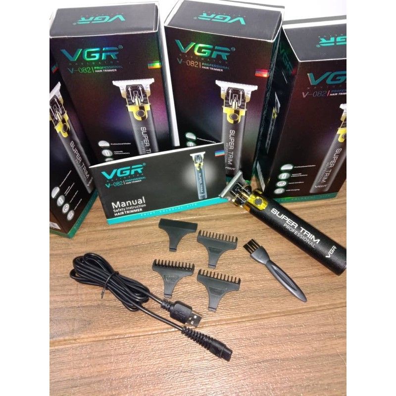 Original VGR V-082 Zero Adjustable Professional Rechargeable Hair ...
