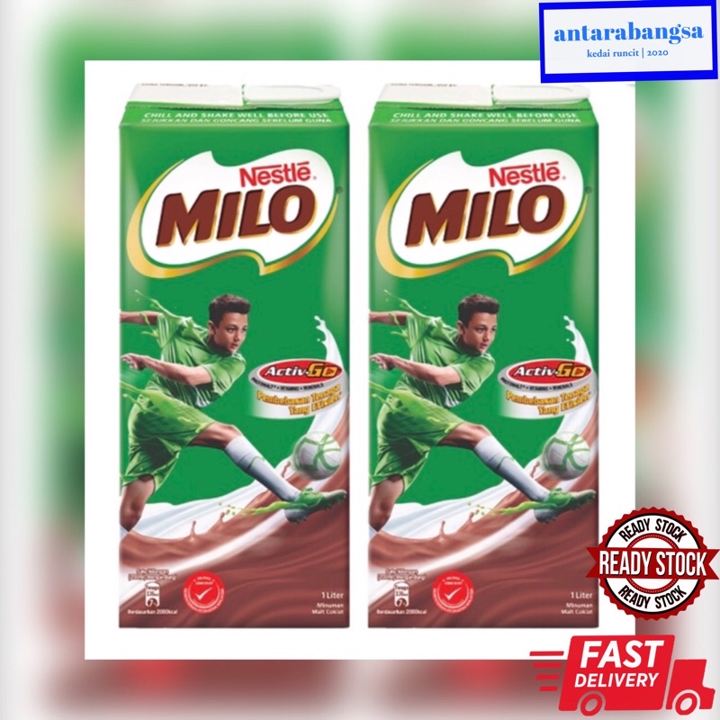Nestle Milo Activ-Go RTD - Chocolate Malt (1L) | Shopee Malaysia