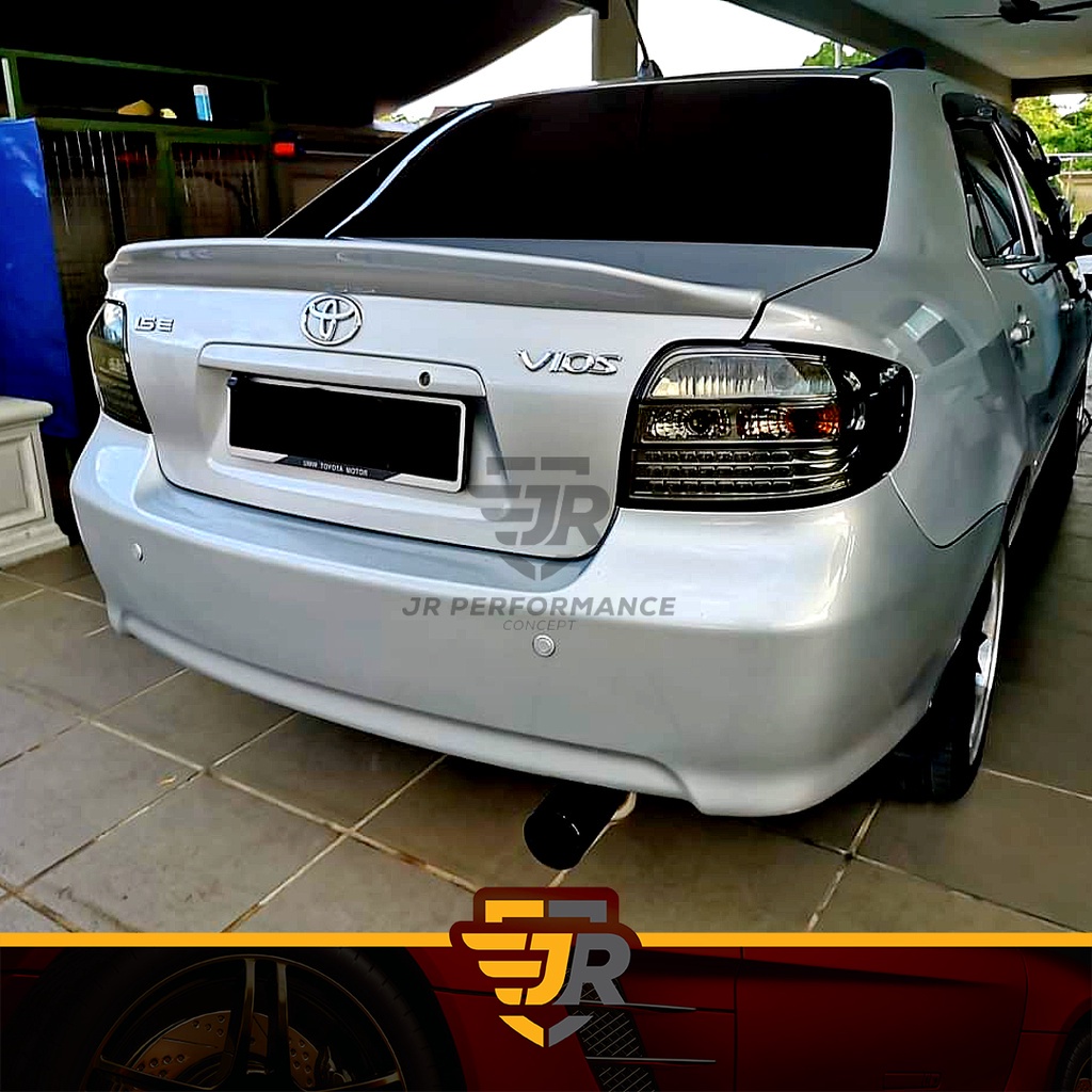 JR Custom Made Evo X Rear Ducktail Spoiler Toyota Vios NCP42 Itik Spoiler Car Accessories ...