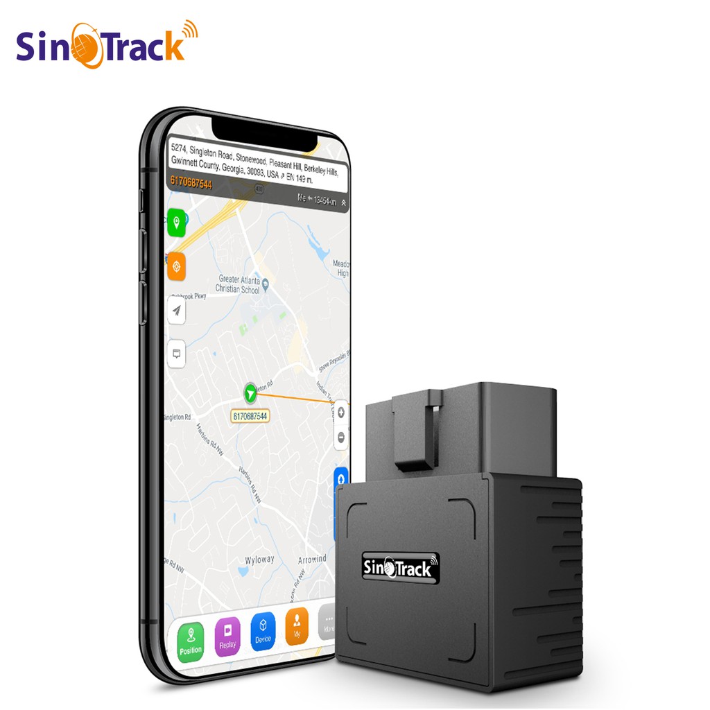 SinoTrack Mini OBD GPS Tracker ST-902 Car GSM OBDII Connector Vehicle ...