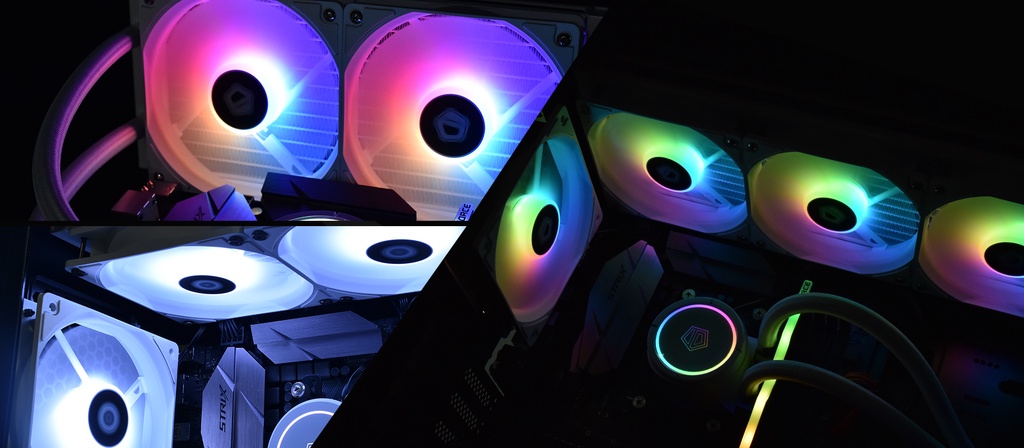 ID-Cooling XF-12025 ( ARGB / RGB ) Trio Set ( IDC-XF-12025-ARGB-TRIO ...
