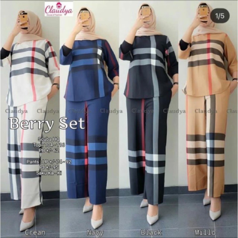 Baju Set Berry viral vietnam big size | Shopee Malaysia