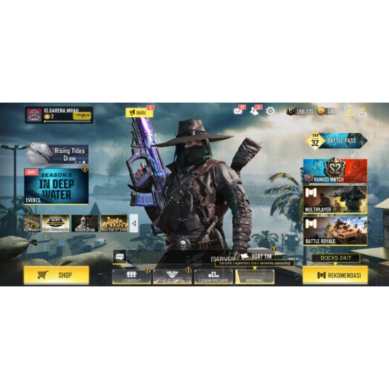 CODM Garena Call Of Duty Mobile My New Season | Shopee Malaysia