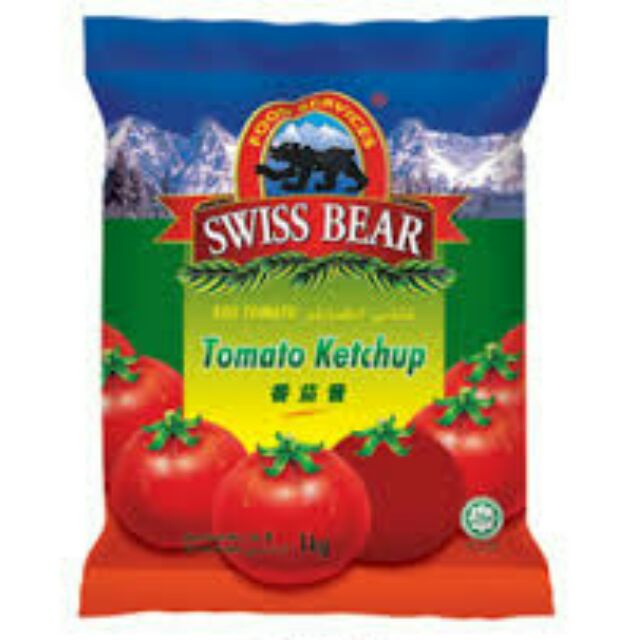 SWISS BEAR Tomato Ketchup / Sos Tomato - 1kg | Shopee Malaysia