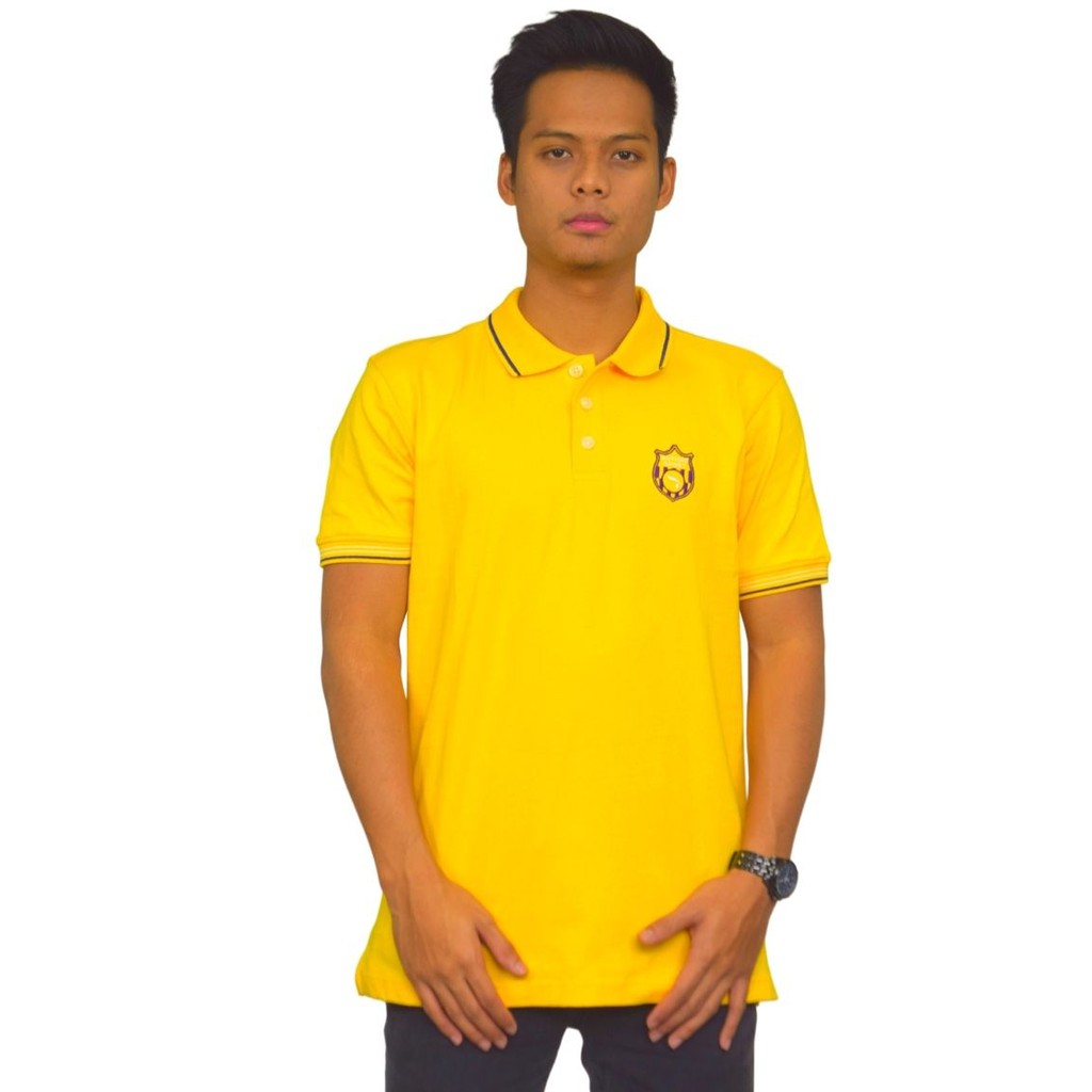 Antioni Men Polo Tee (DK YELLOW) | Shopee Malaysia
