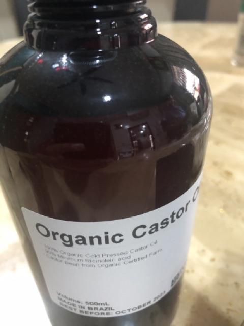 Pure Castor Oil, Natural Carrier Oil 250 ML,500 ML (Brazil) | Shopee ...