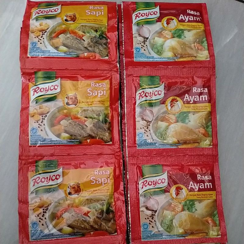 Royko Flavored 10gr 1rtg Contents 12 Kinds Of Beef Chicken Flavors ...