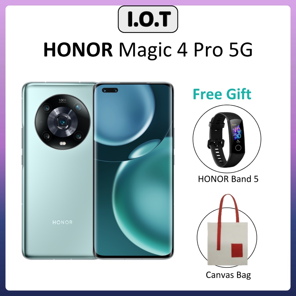 (NEW) HONOR Magic 4 Pro 5G ( 8GB+256GB ) - 100% Original Malaysia ...