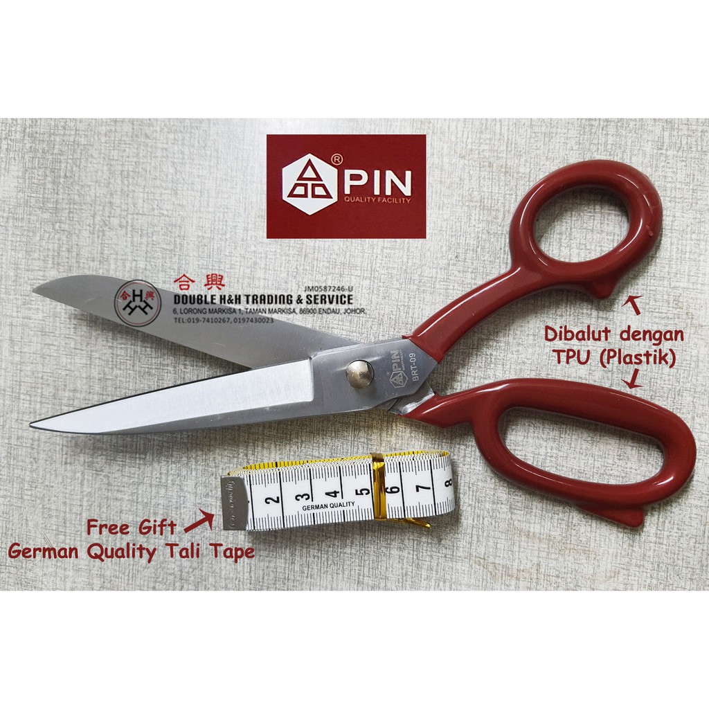 PIN Professional Tailoring Scissors/ Gunting Jahit | Shopee Malaysia