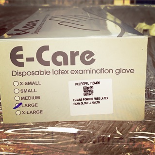 Latex Glove Getah Powder Free Sarung Tangan Disposable Examination ...