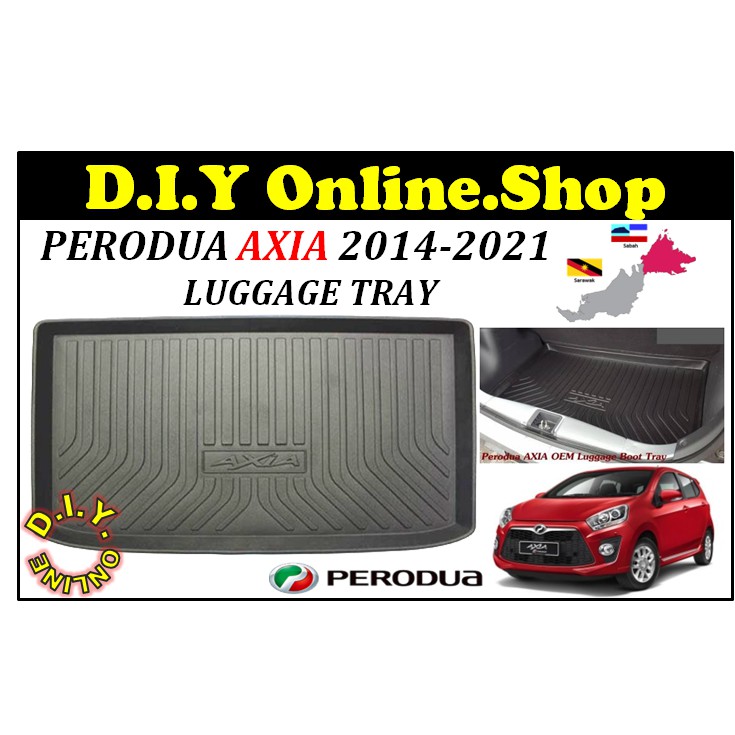 PERODUA AXIA BOOT TRAY / LUGGAGE TRAY | Shopee Malaysia