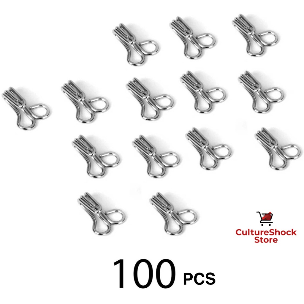 Tailoring Dress Saree Blouse Hook 100pcs per packet (Made in India ...