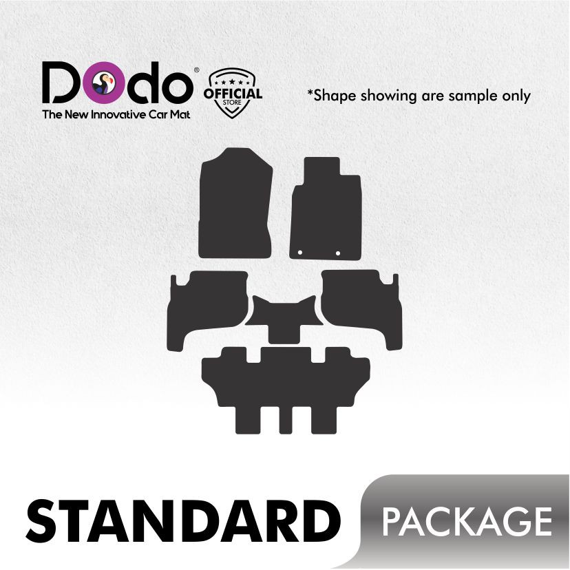 Dodo® Car Mat Toyota Rush 5 Seater 2008 - 2018 J200 J700 Combo (Full ...