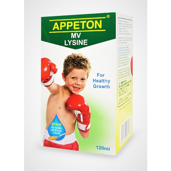 Appeton Multivitamin Lysine Syrup 120ML | Shopee Malaysia