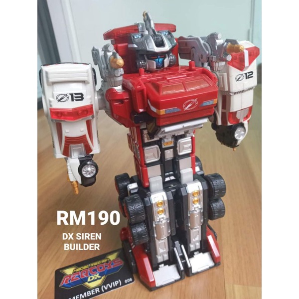 BANDAI DX SIREN BUILDER POWER RANGERS MEGAZORD | Shopee Malaysia