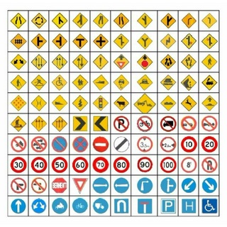 Reflective sign Beri Laluan / SignBoard/Papan iklan/Papan Tanda jalan ...