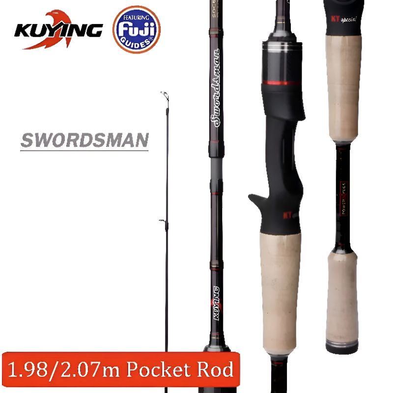 Kuying Swordsman Travel Rod With Case | Shopee Malaysia