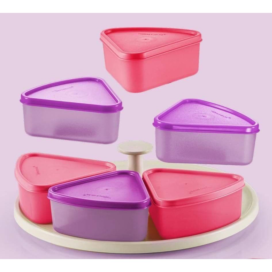 TUPPERWARE Modular Carousel (Purple/Pink) 200ml | Shopee Malaysia