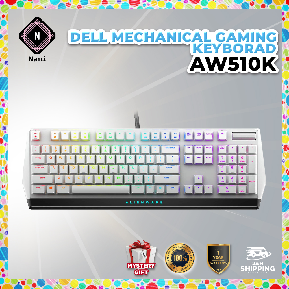 Alienware 510K Low-Profile RGB Mechanical Gaming Keyboard,