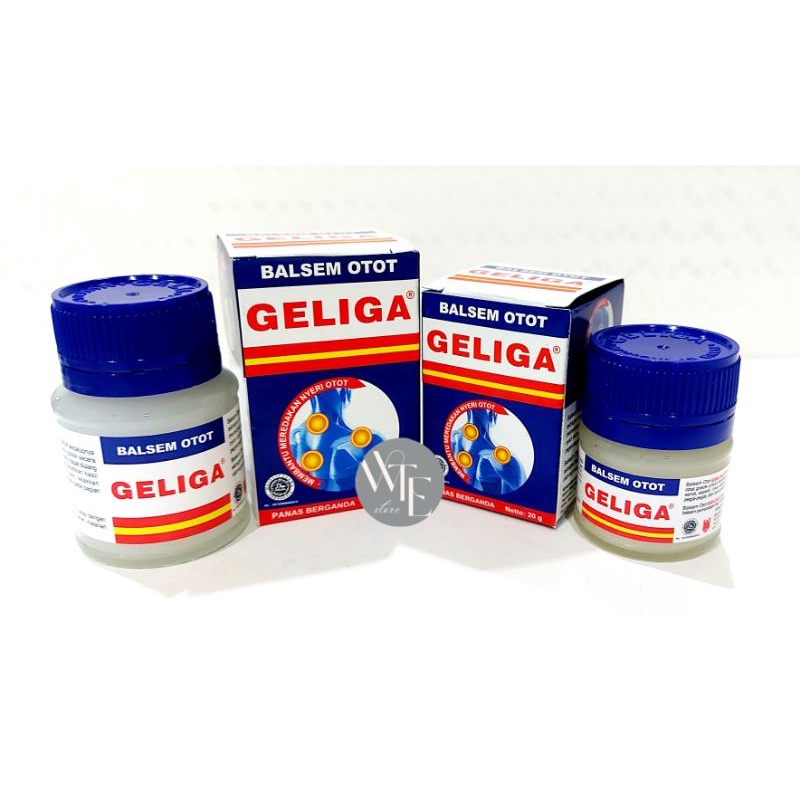 Balsem Otot Geliga PANAS BERGANDA 20g/40g | Shopee Malaysia