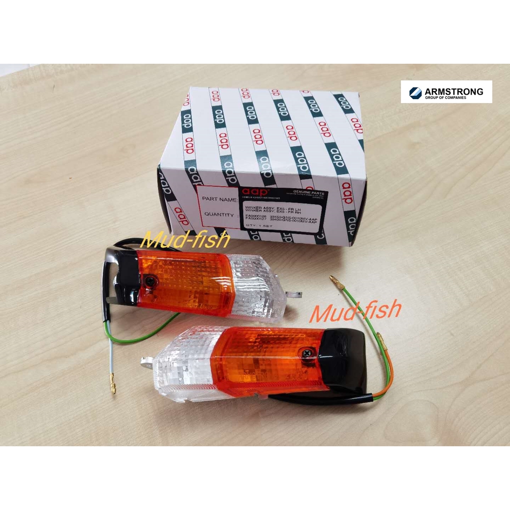 HONDA EX5 DREAM FRONT SIGNAL LAMP COMPLETE SET ASSY ORIGINAL AAP ...