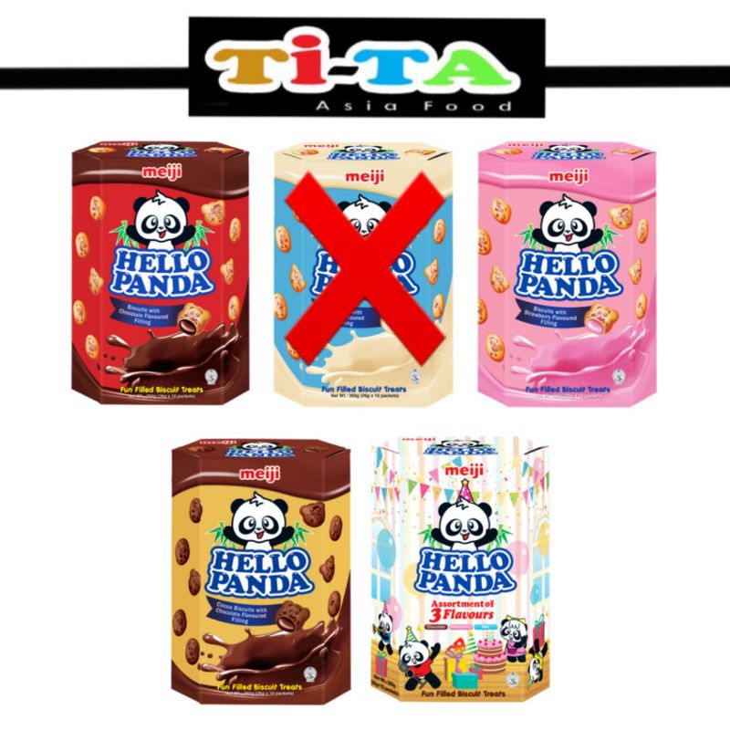 Tita Meiji Hello Panda Biscuit Filling (26g X 10 Packets) | Shopee Malaysia