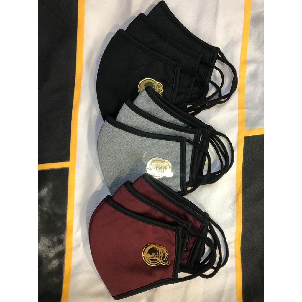 a.r.i.s™ Exclusive | 3 LAYER FABRIC REUSABLE MASK ANTI-BACTERIAL ...