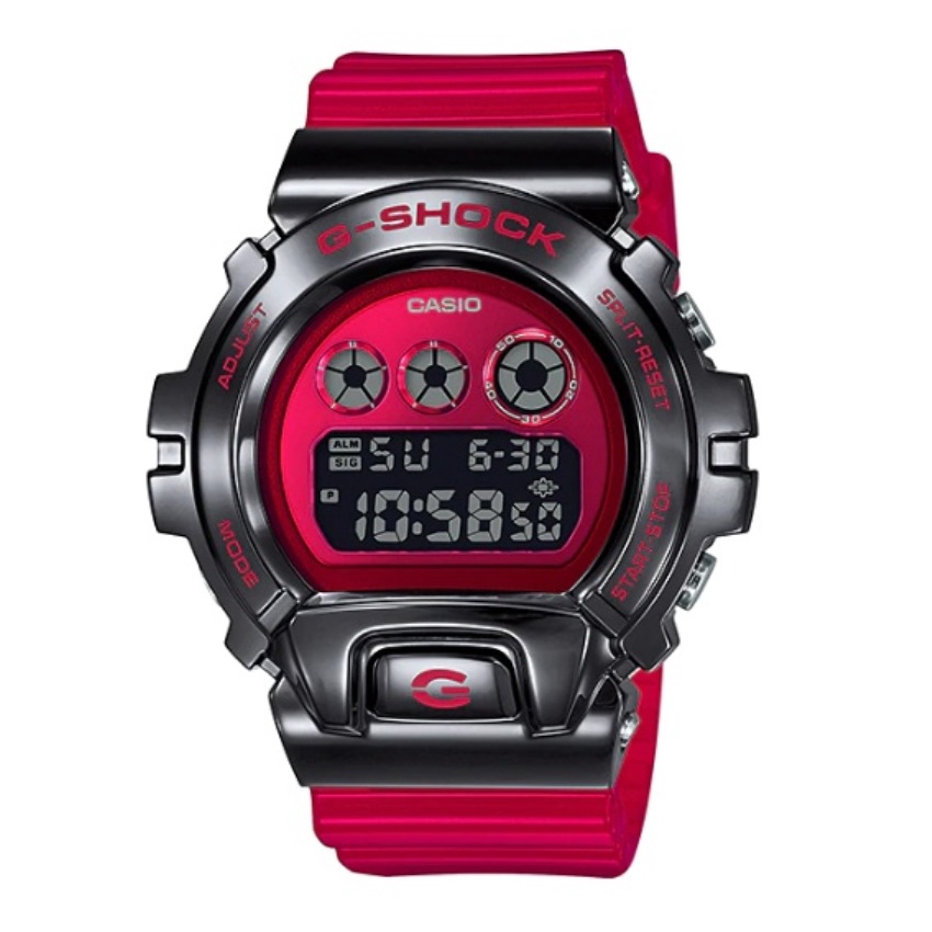 Casio G-Shock GM-6900B-4DR Stainless Steel Bezel Digital Watch GM6900 ...