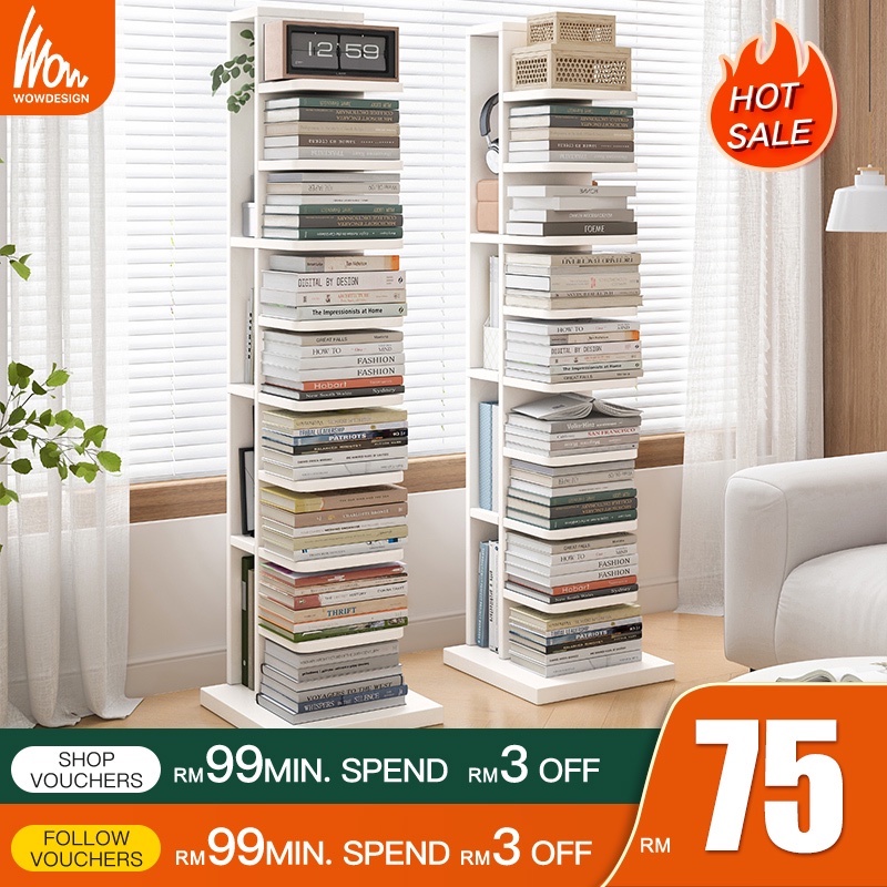 Rak Shelf Ala Rak Buku Bookcase RAK KASUT RAK SERBAGUNA Rak putih Rak ...