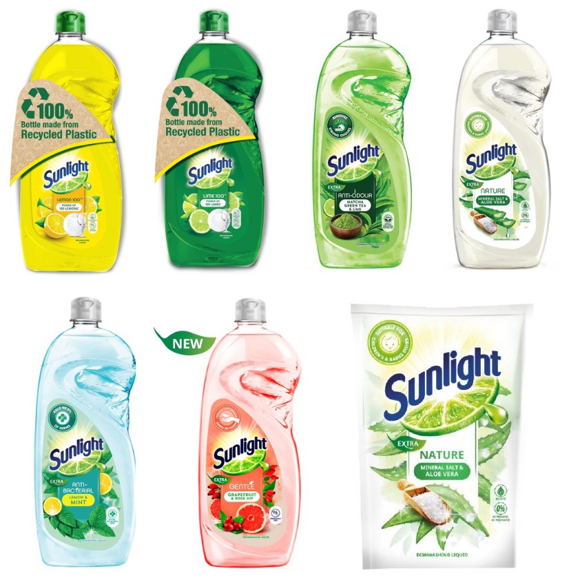 Sunlight Dishwash Liquid 900ml / refill pack 700ml | Shopee Malaysia