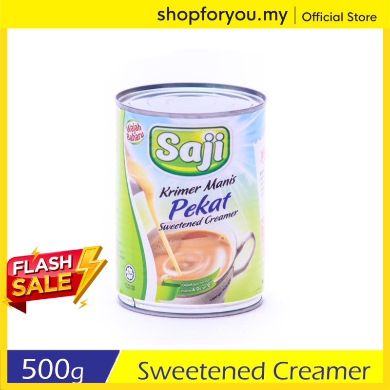 Saji Krimer Manis Pekat Sweetened Creamer 500g / Susu Pekat Manis ...