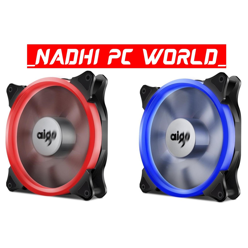 Aigo P11 LED 120MM Desktop / PC Case Fan [ Red | Blue | White ...