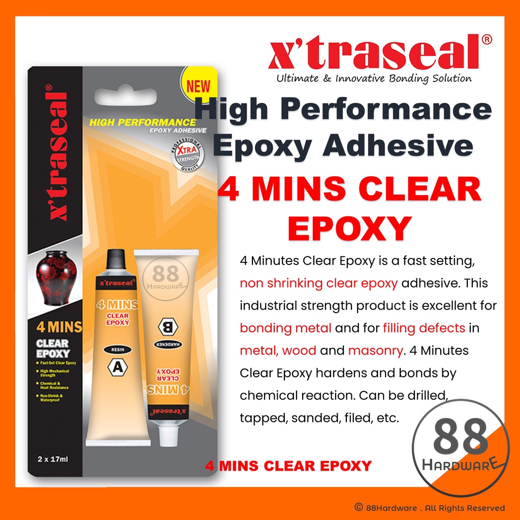 xtraseal High Performance Epoxy Adhesive epoxy glue ab glue epoxy gum ...